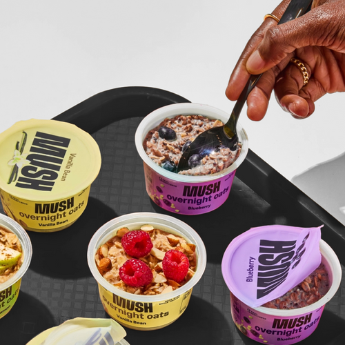 MUSH Blueberry | Nutritious Overnight Oats