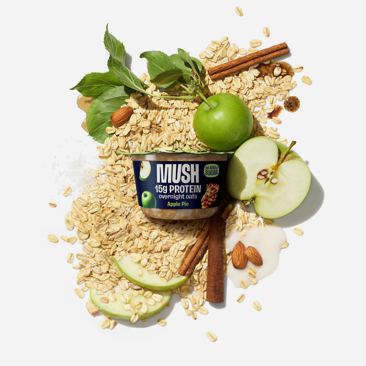 MUSH Apple Pie Protein | Ready-to-Eat Overnight Oats