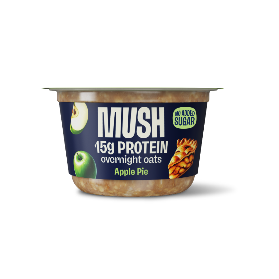 MUSH Apple Pie Protein | Ready-to-Eat Overnight Oats