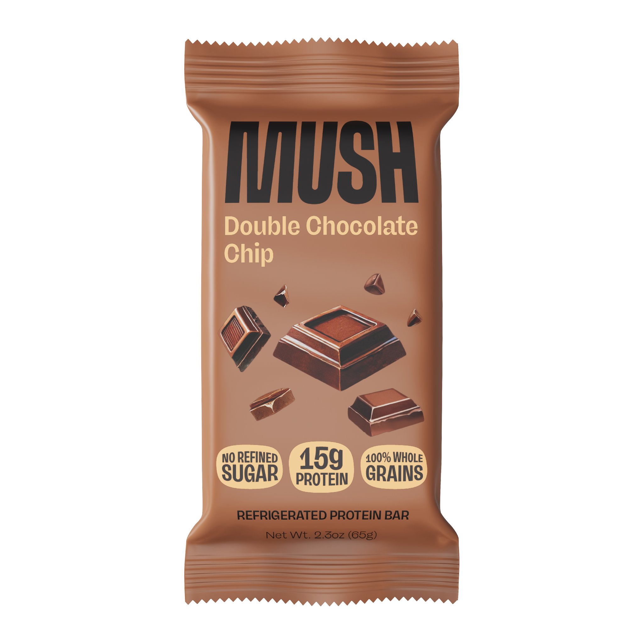 MUSH Double Chocolate Chip Protein Bar